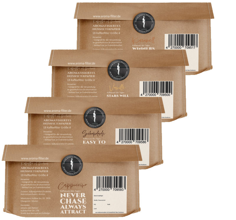 Aroma Filter – Coffee Filter flavour – Johann von Dancer